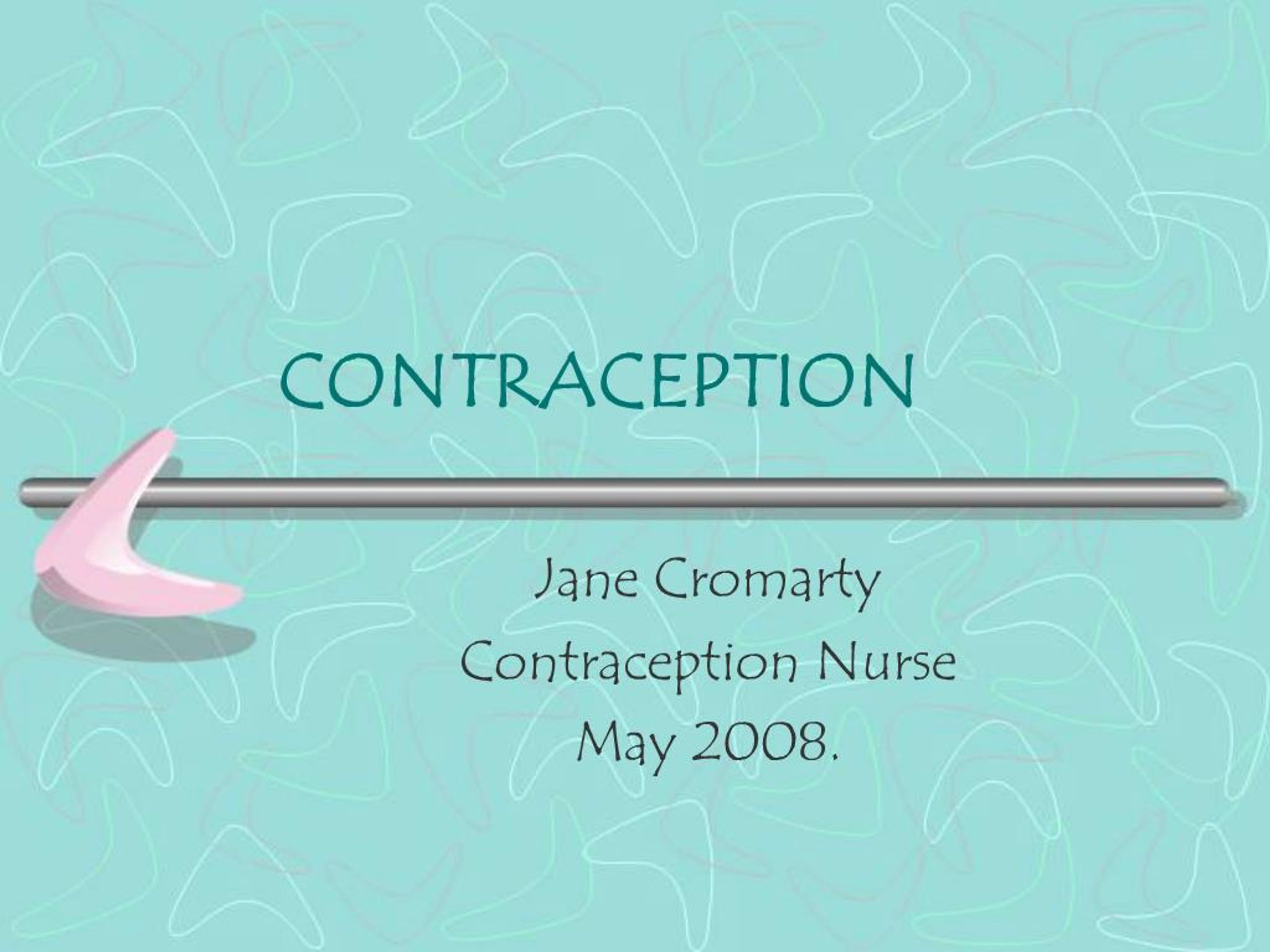 PPT - CONTRACEPTION PowerPoint Presentation, free download - ID:1000773