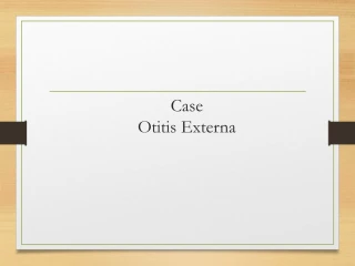 PPT - Otitis Externa, Media e Interna PowerPoint Presentation, free ...