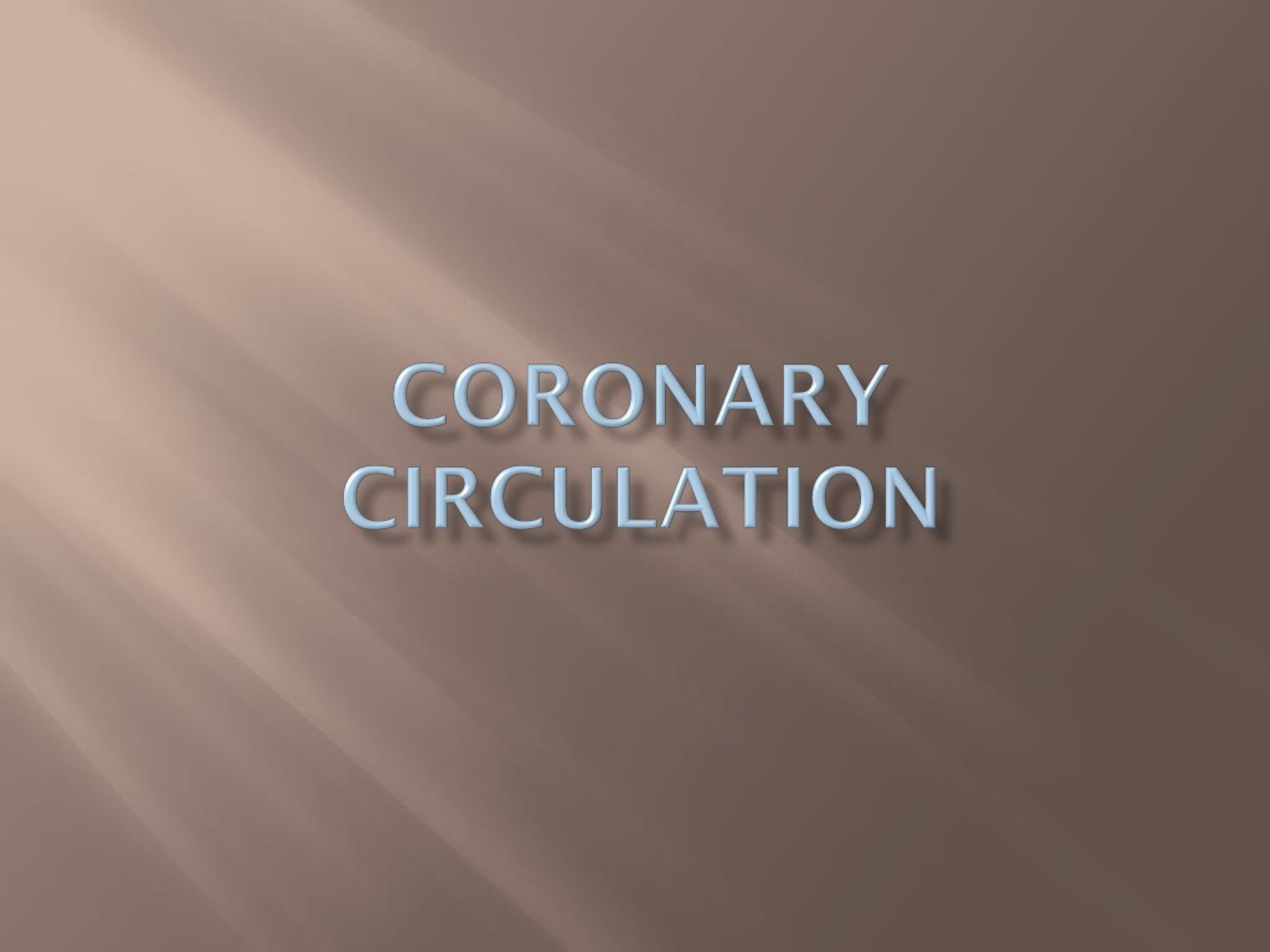 PPT - Coronary circulation PowerPoint Presentation, free download - ID ...