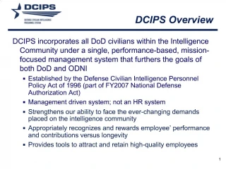 PPT - DCIPS Overview PowerPoint Presentation, free download - ID:149336