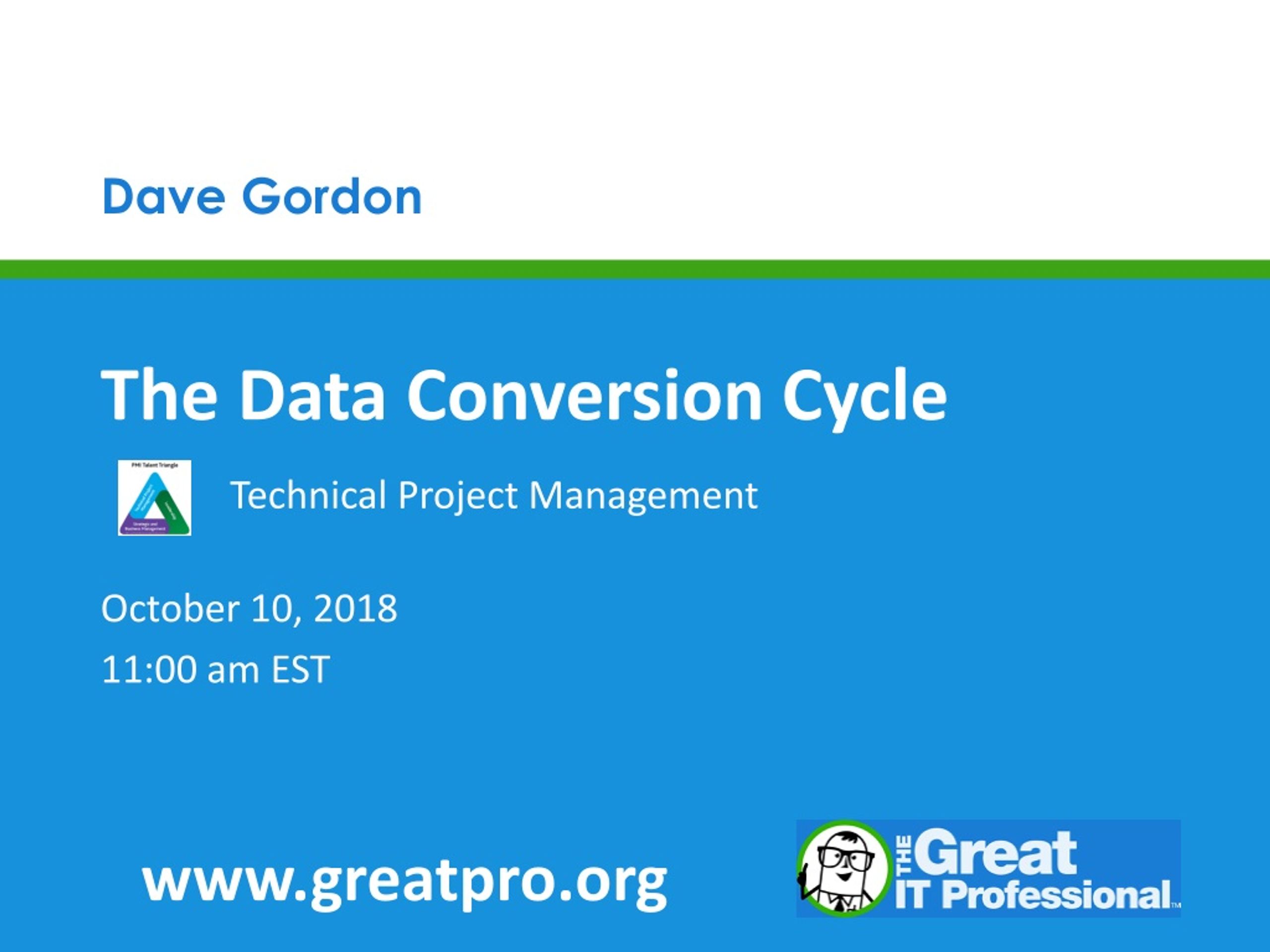 PPT - The Data Conversion Cycle PowerPoint Presentation, free download ...