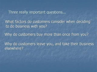 PPT - THREE QUESTIONS PowerPoint Presentation, free download - ID:1983535