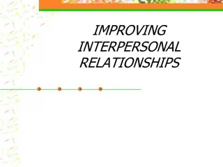 PPT - Interpersonal Relationships PowerPoint Presentation, free ...