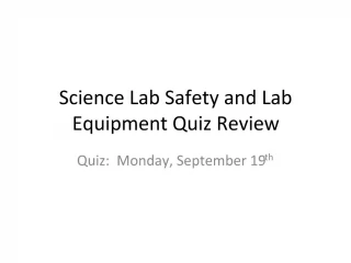 PPT - Lab Safety Quiz ( Flinn Scientific Inc.) PowerPoint Presentation ...