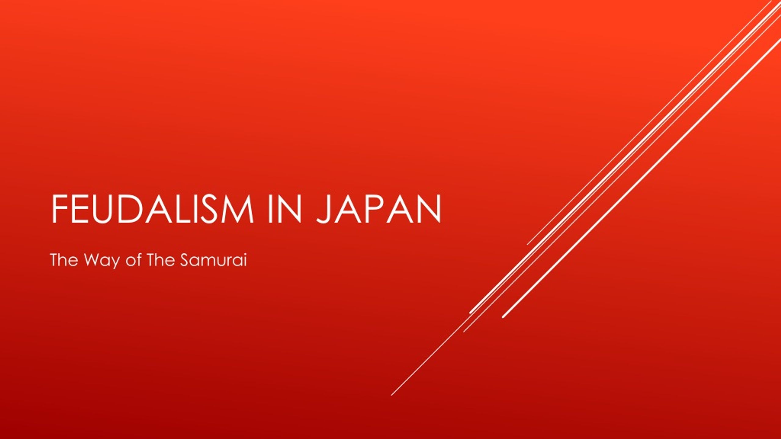 PPT - FEUDALISM IN JAPAN PowerPoint Presentation, free download - ID ...