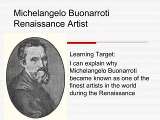 PPT - MICHELANGELO Buonarroti PowerPoint Presentation, free download ...