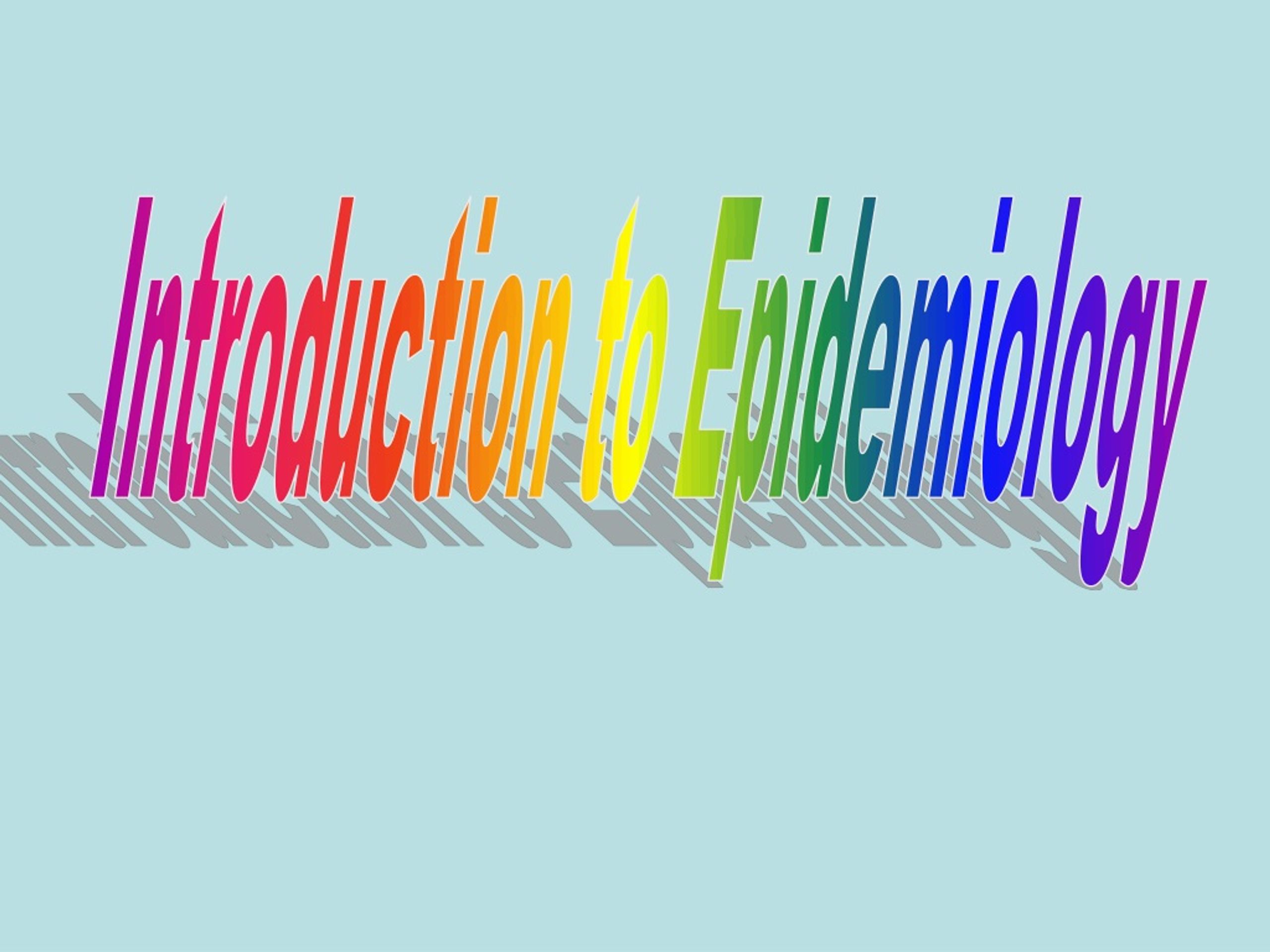 PPT - Introduction to Epidemiology PowerPoint Presentation, free ...