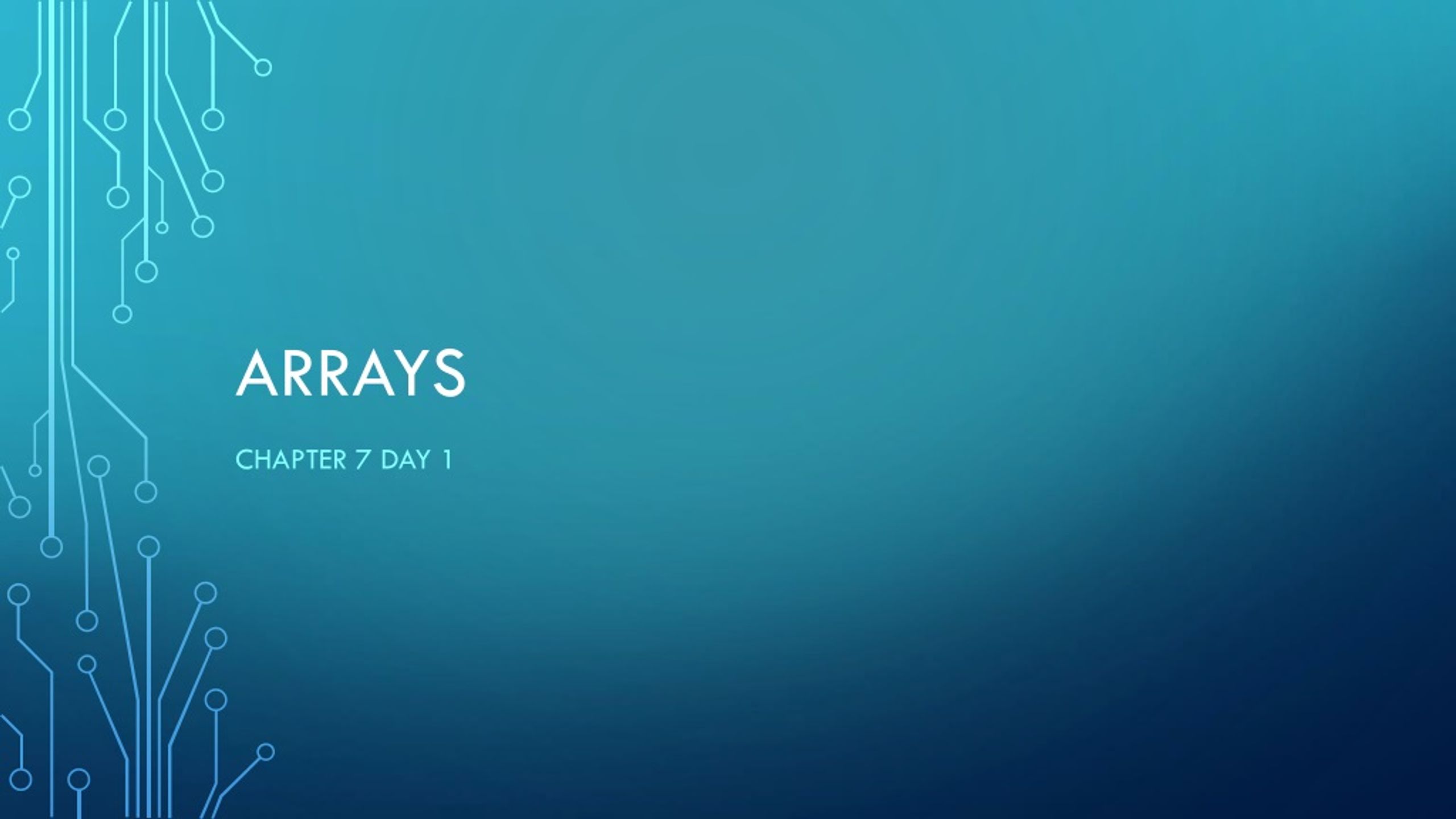 PPT - Arrays PowerPoint Presentation, free download - ID:1039979