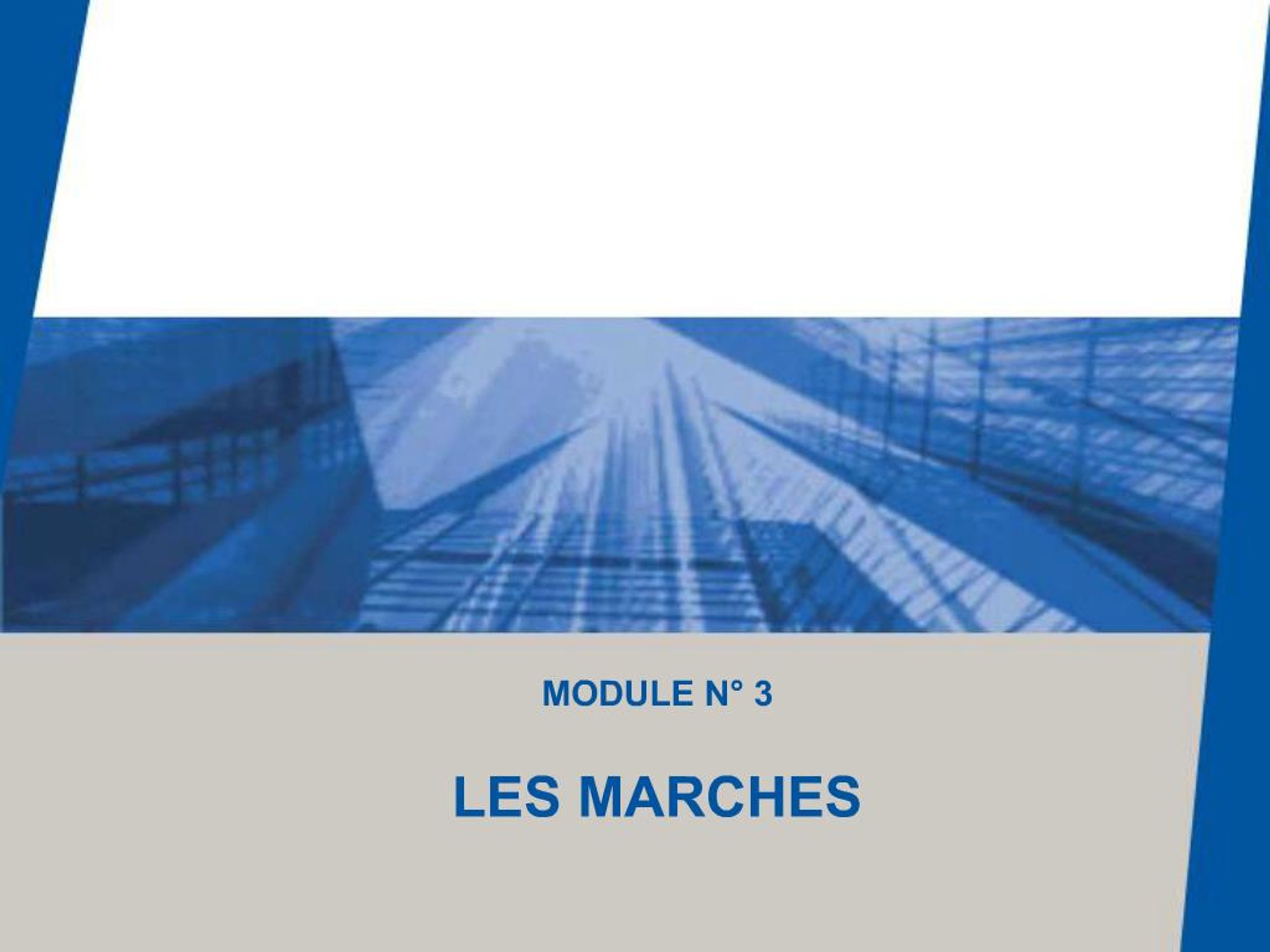 PPT - MODULE N 3 LES MARCHES PowerPoint Presentation, free download ...