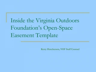 PPT - EASEMENT PowerPoint Presentation, free download - ID:3986371