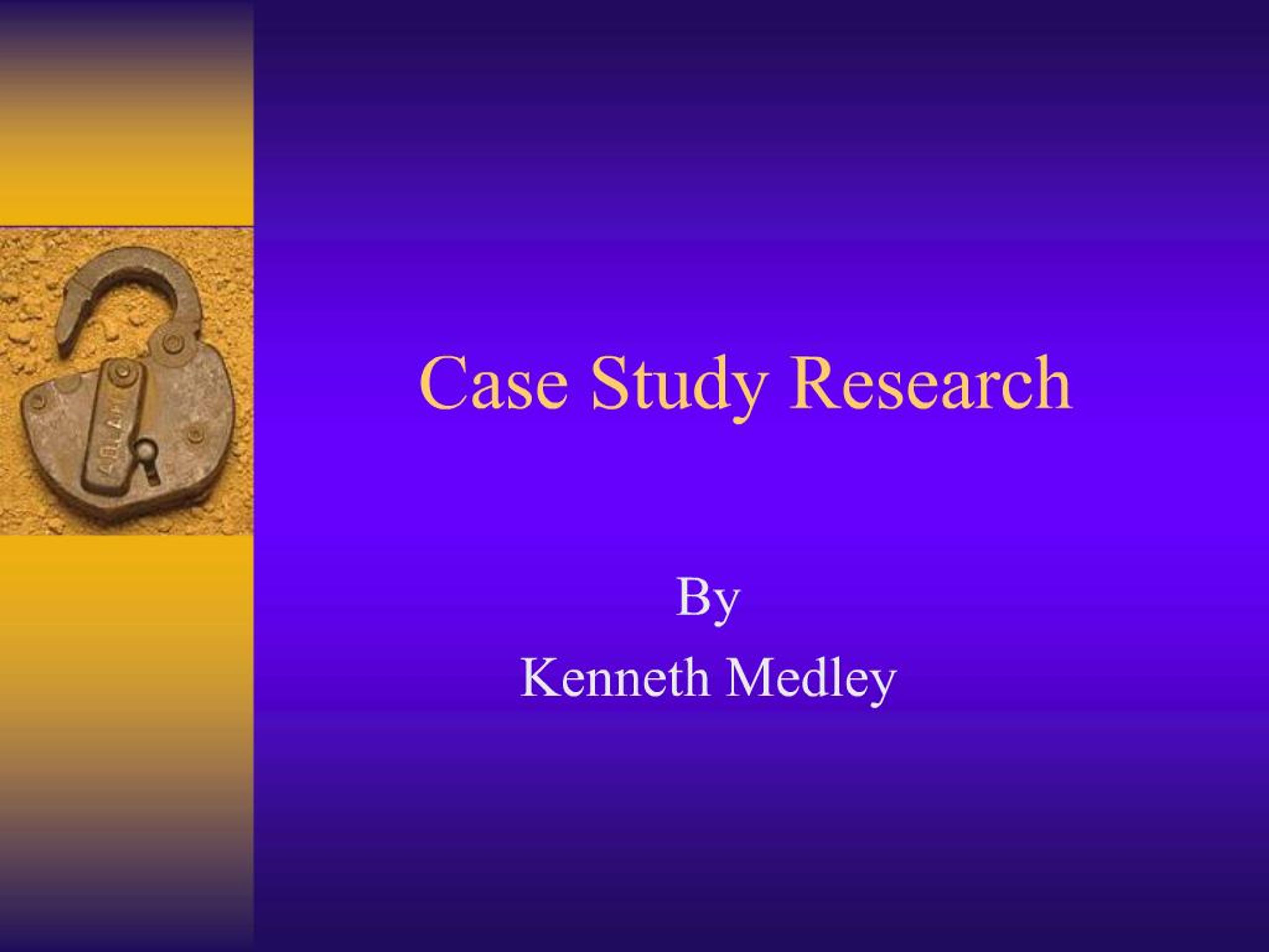 PPT - Case Study Research PowerPoint Presentation, free download - ID ...