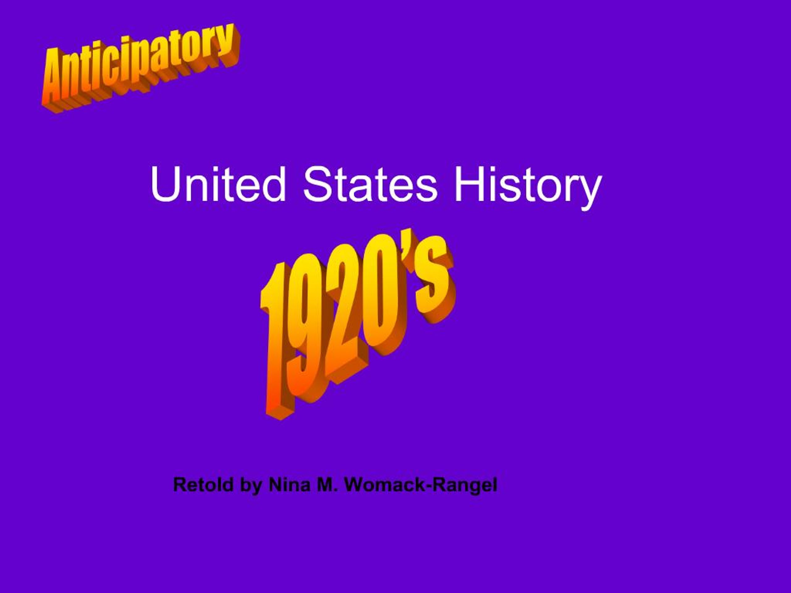 PPT - United States History PowerPoint Presentation, free download - ID ...