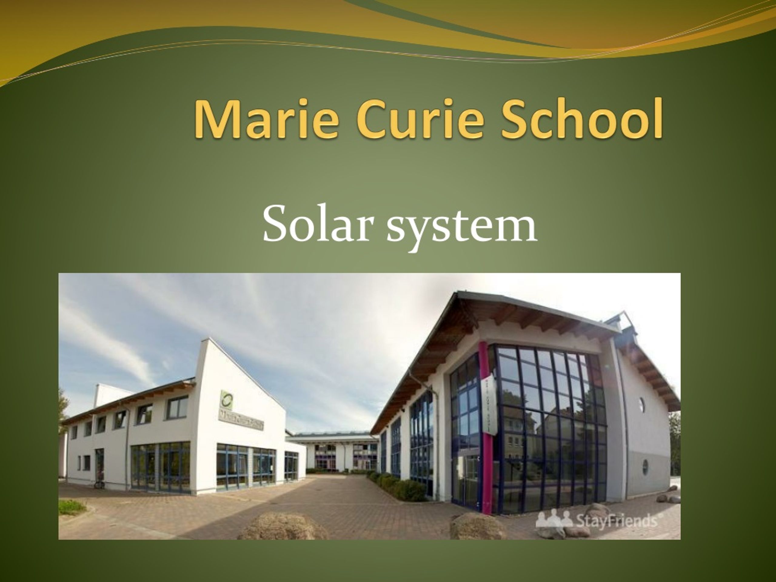 PPT - Marie Curie School PowerPoint Presentation, free download - ID ...