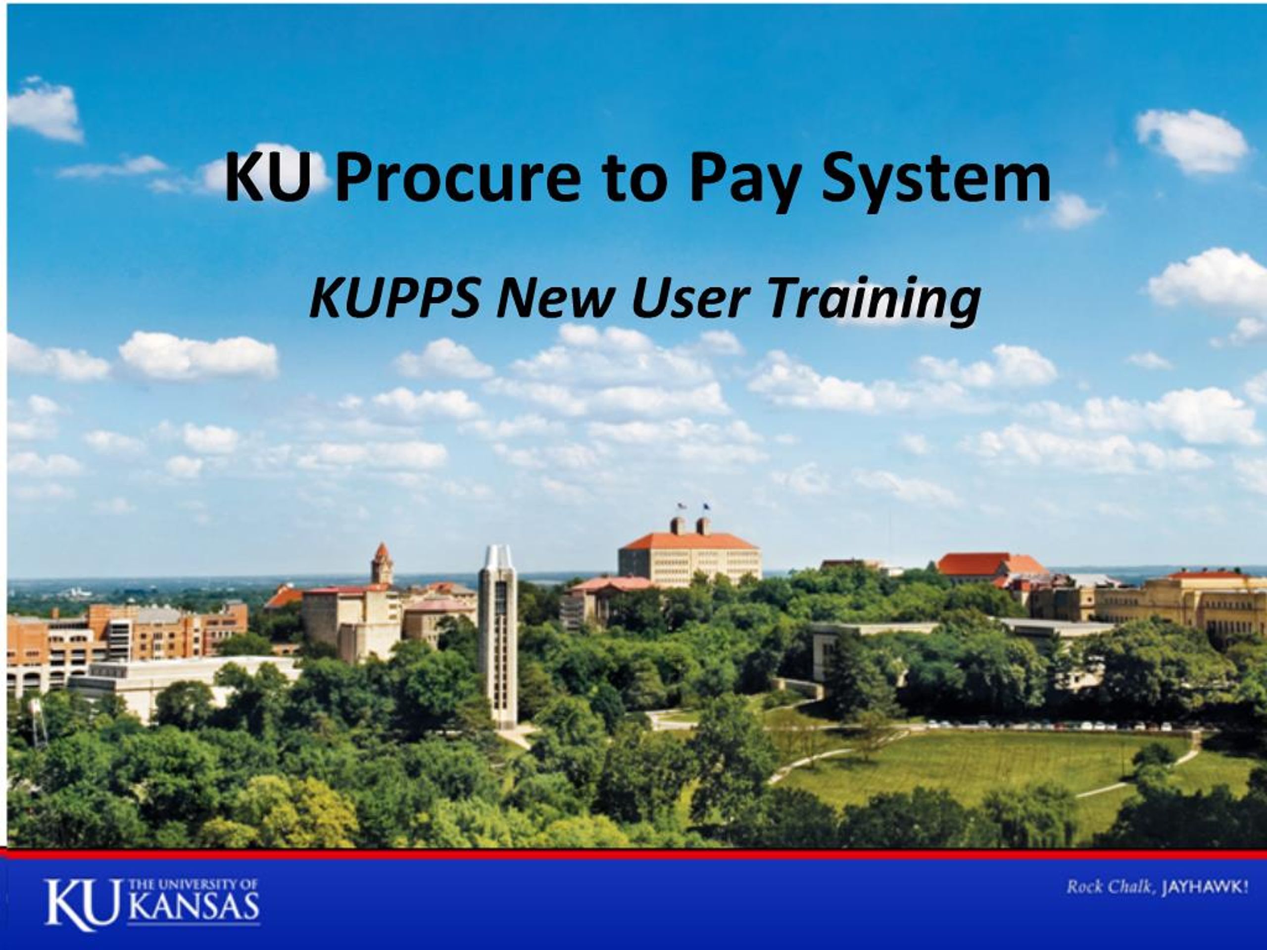 PPT - KU Procure to Pay System PowerPoint Presentation, free download ...