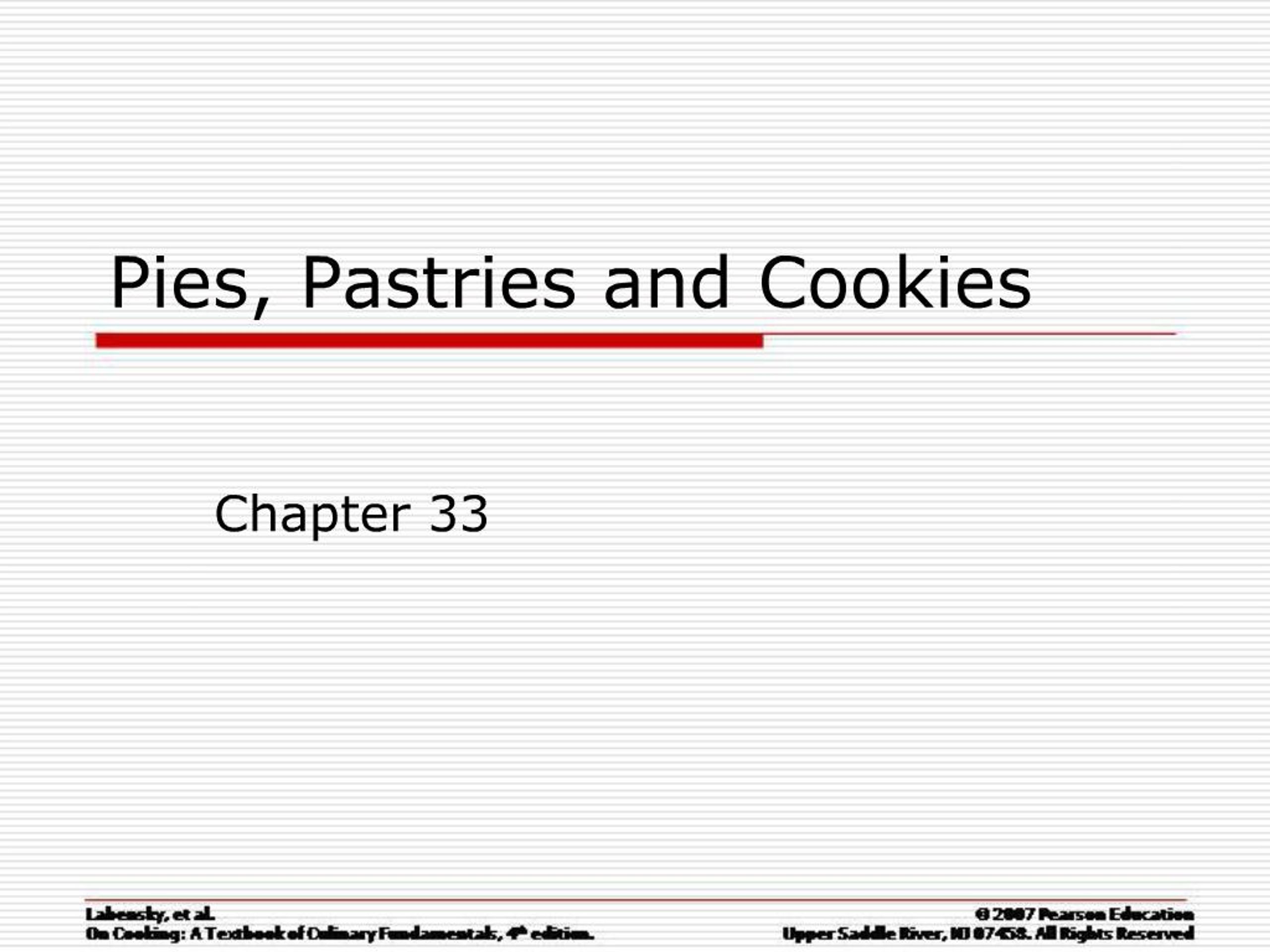 PPT - Pies, Pastries and Cookies PowerPoint Presentation, free download ...