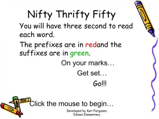 PPT - Nifty, Thrifty Fifty SEPTEMBER PowerPoint Presentation, free ...