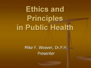 PPT - Principles and concepts of Public Health PowerPoint Presentation ...