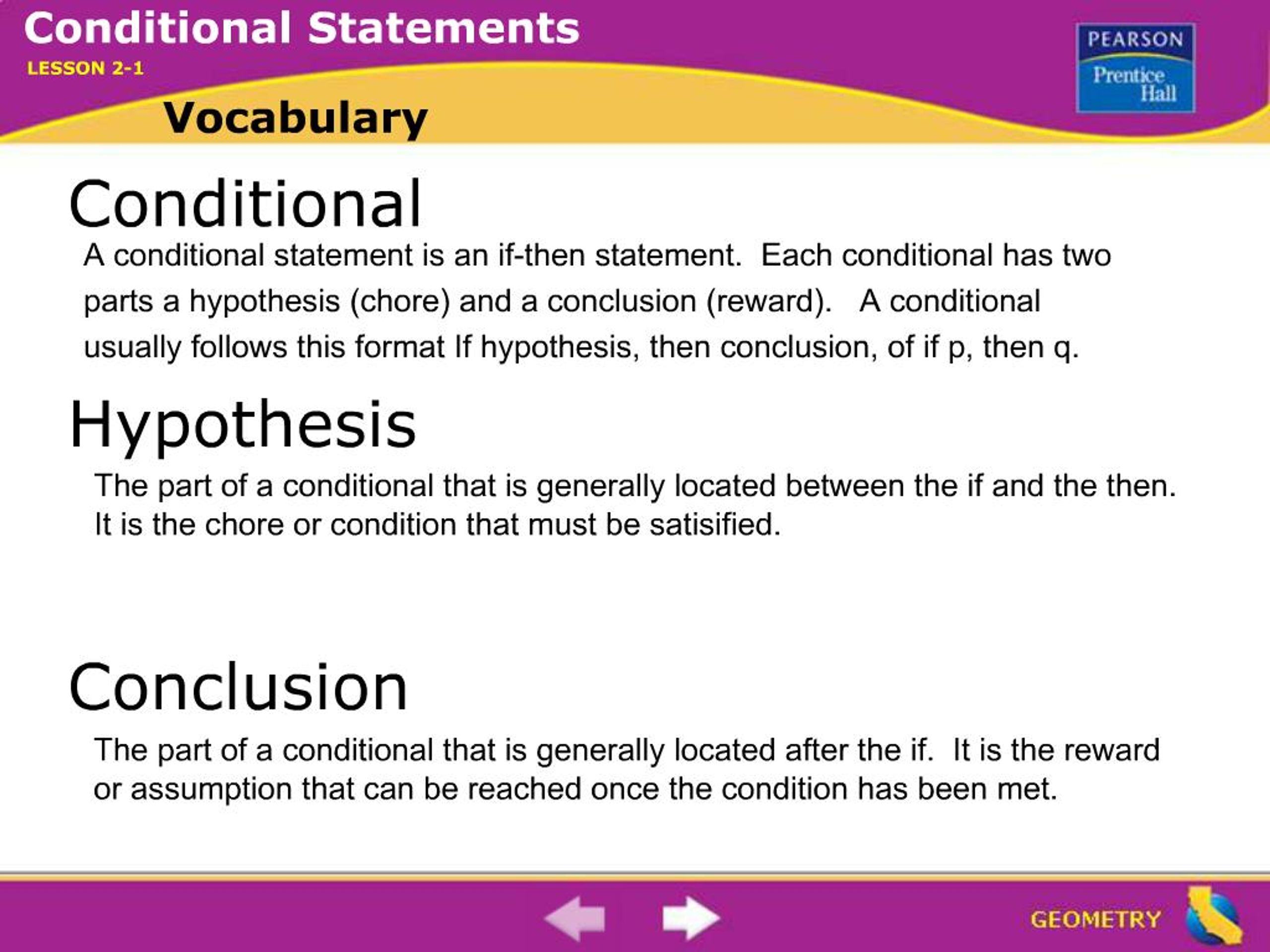 PPT - Conditional PowerPoint Presentation, free download - ID:1073863