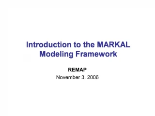 PPT - Introduction to the Graphical Modeling Framework PowerPoint ...