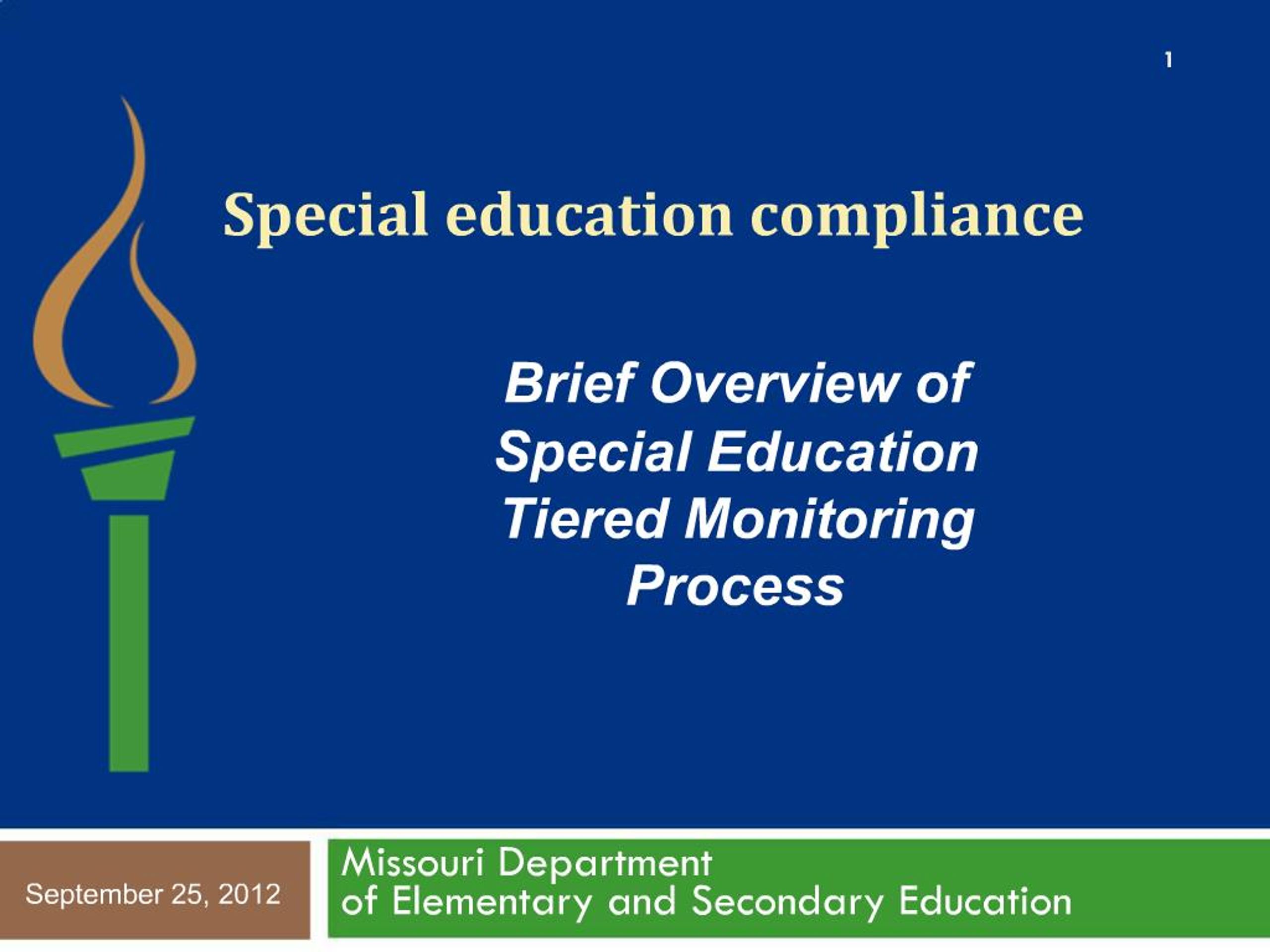 PPT - Special education compliance PowerPoint Presentation, free ...