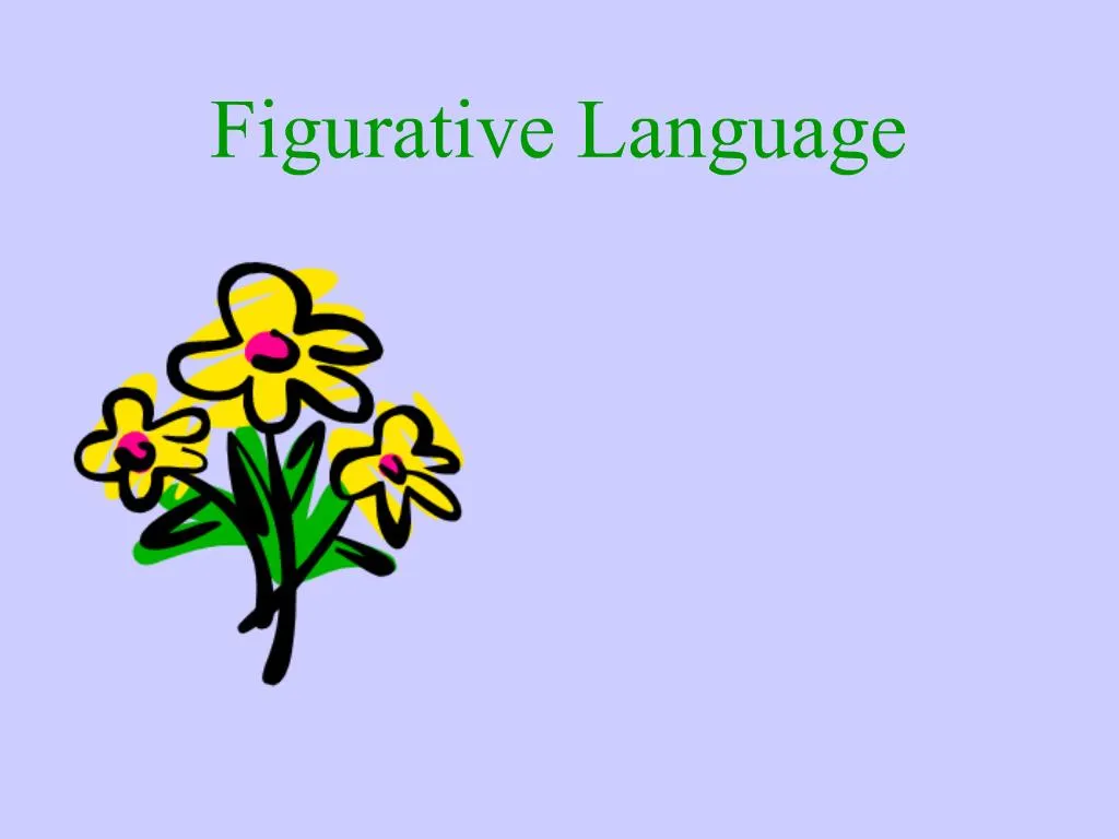 PPT - Figurative Language PowerPoint Presentation, free download - ID ...