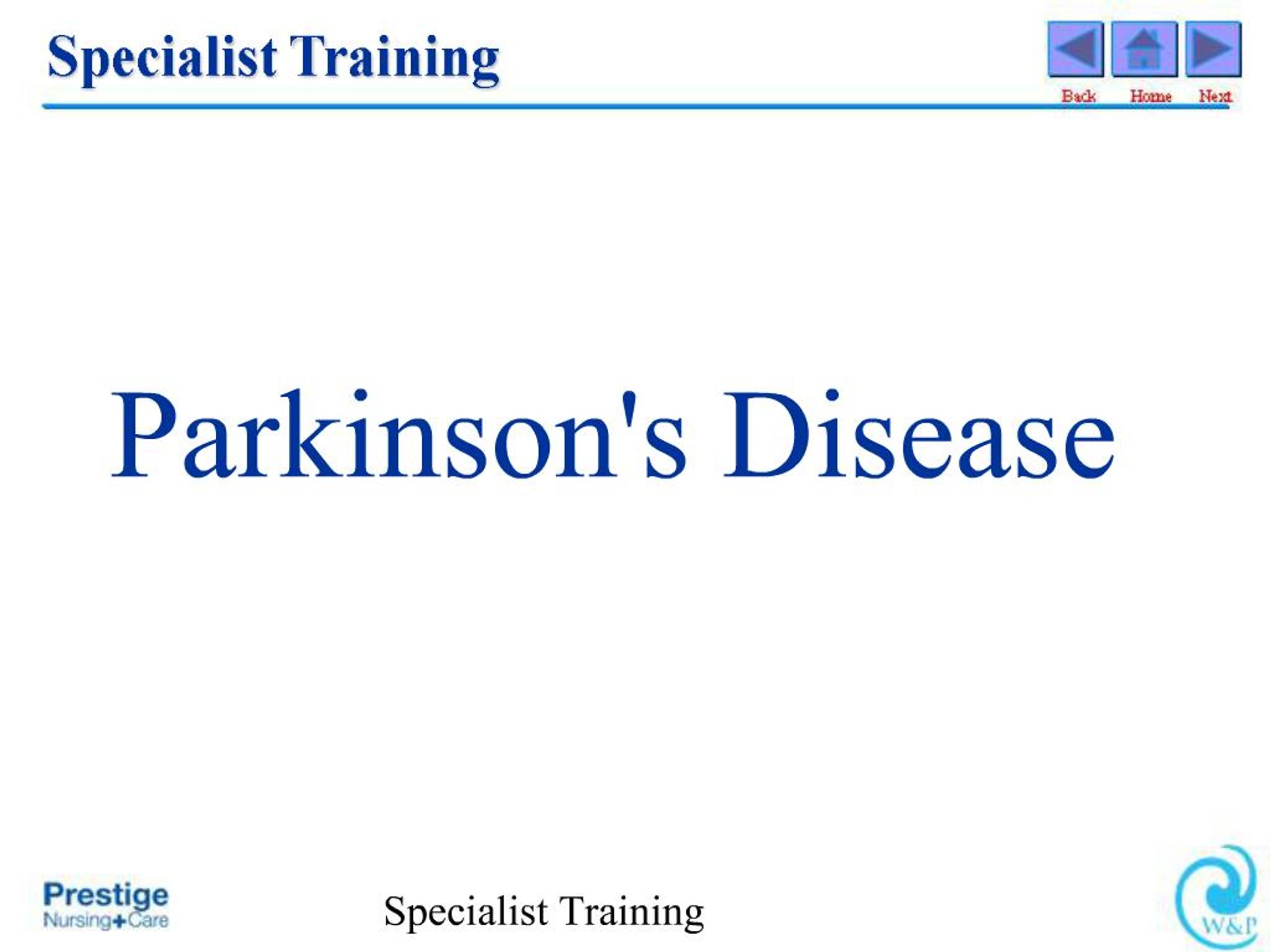 PPT - Parkinsons Disease PowerPoint Presentation, free download - ID ...