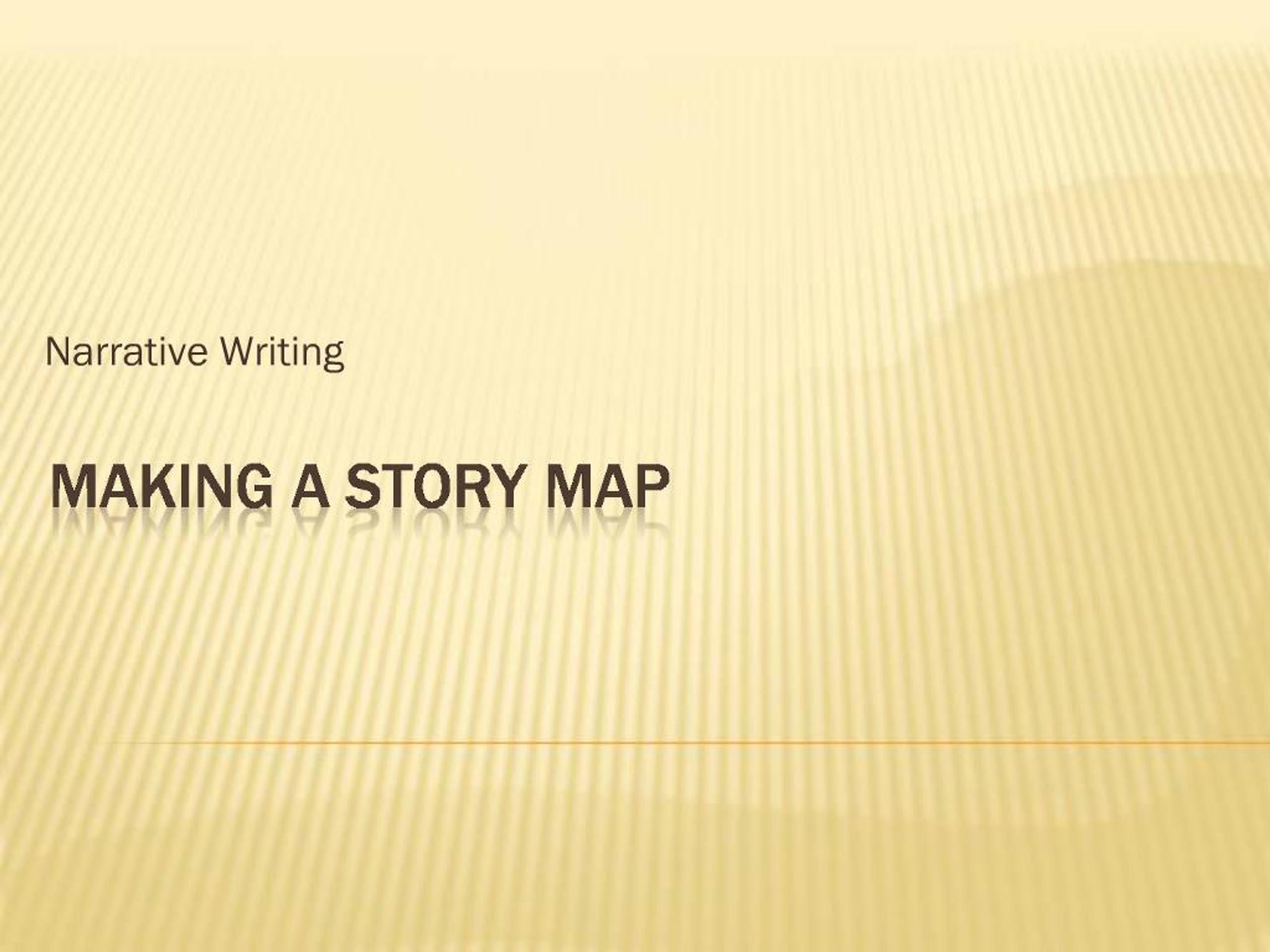 PPT - Making A STORY MAP PowerPoint Presentation, free download - ID ...
