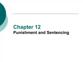 PPT - Punishment and Sentencing PowerPoint Presentation, free download ...