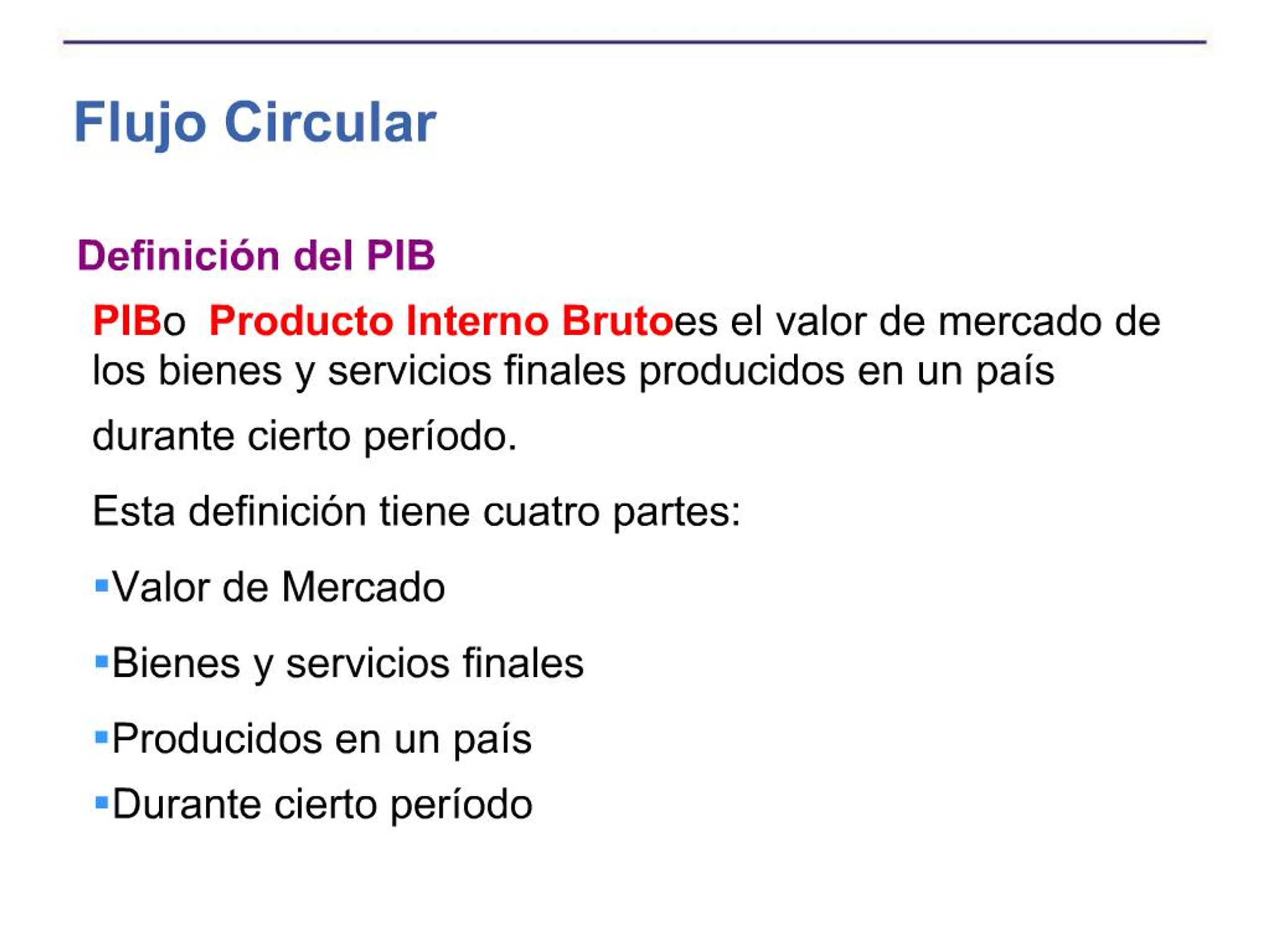 PPT - Flujo Circular PowerPoint Presentation, free download - ID:1097672