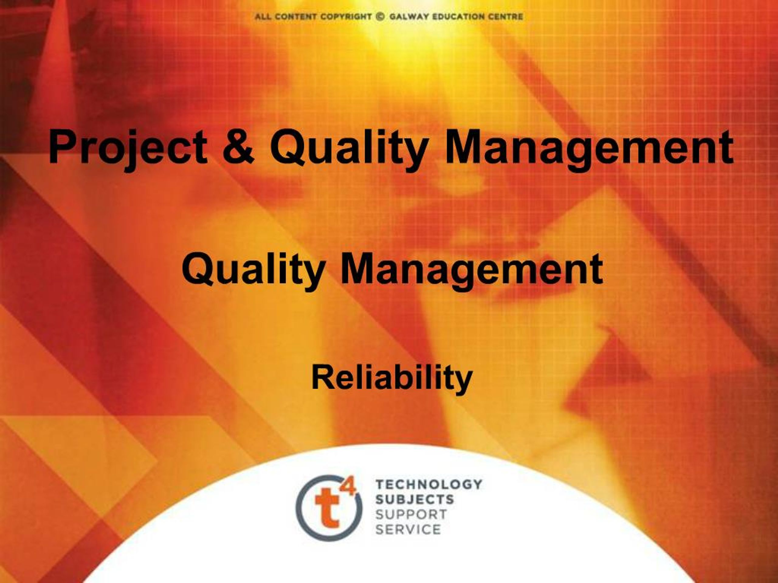 PPT - Enhancing Equipment Reliability Through Quality Management ...