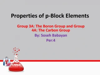 PPT - p-block elements PowerPoint Presentation, free download - ID:9140389