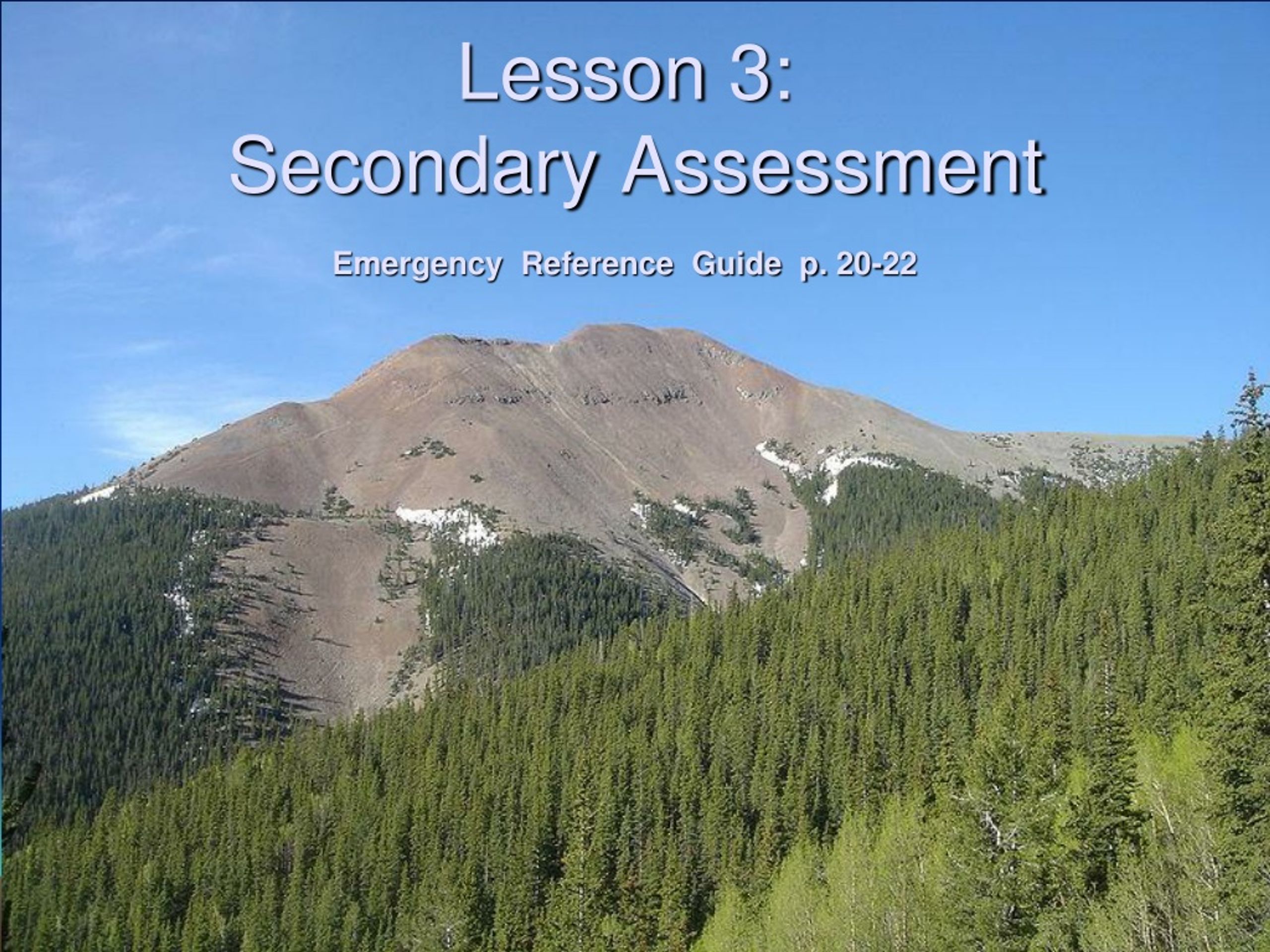PPT - Comprehensive Emergency Assessment Guide PowerPoint Presentation ...