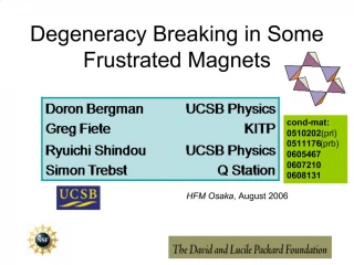 PPT - Frustrated Quantum Magnets in Strong Magnetic Fields PowerPoint ...
