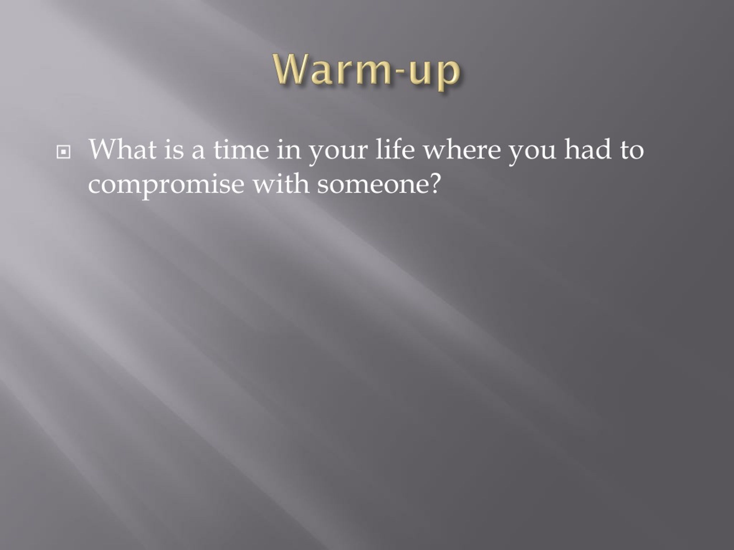 PPT - Warm-up PowerPoint Presentation, free download - ID:1112006