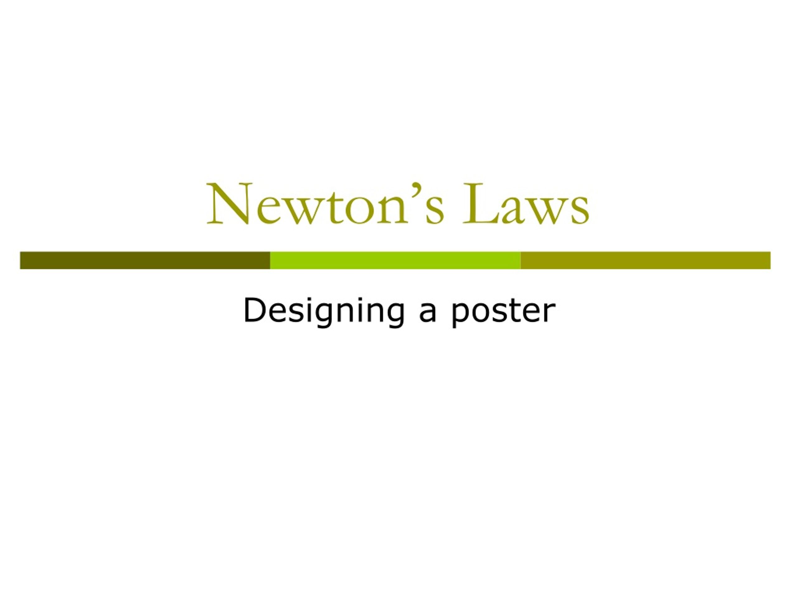 PPT - Newton’s Laws PowerPoint Presentation, free download - ID:1115134
