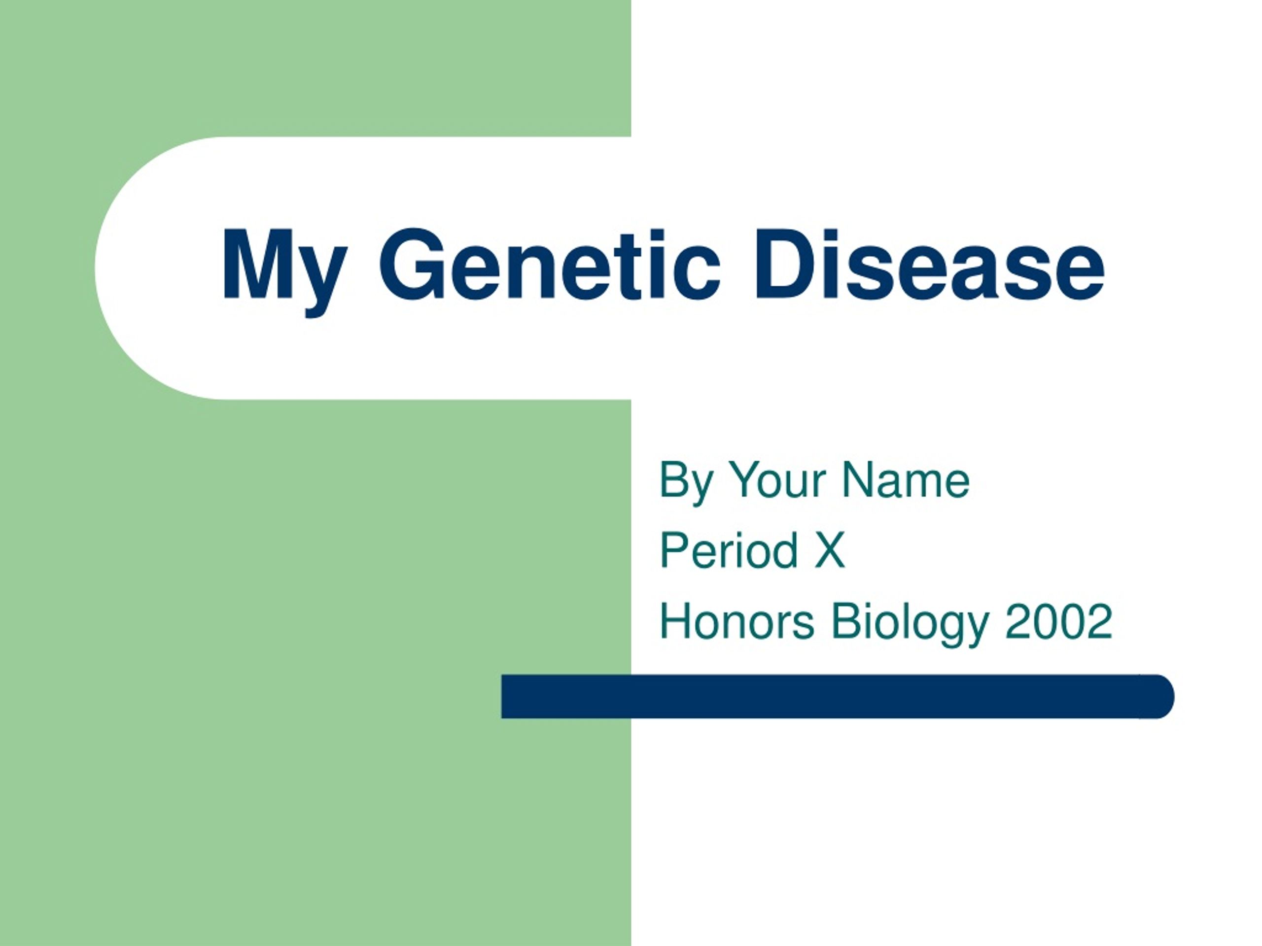 PPT - Understanding Genetic Diseases: Signs, Symptoms, Inheritance, and ...