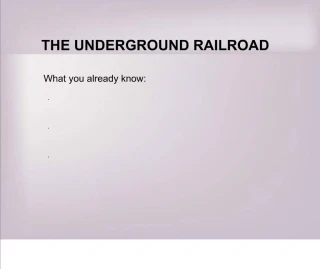 PPT - Traveling the Underground Railroad PowerPoint Presentation, free ...