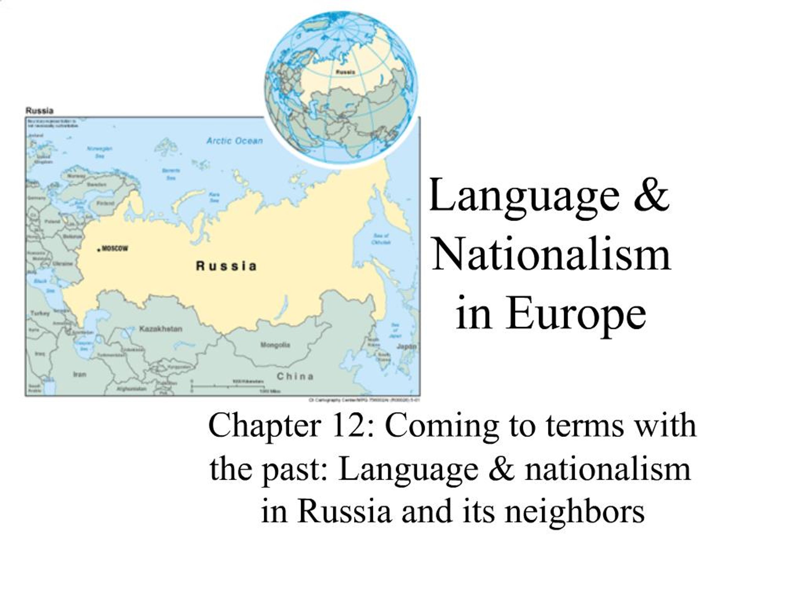 PPT - Language Nationalism in Europe PowerPoint Presentation, free ...