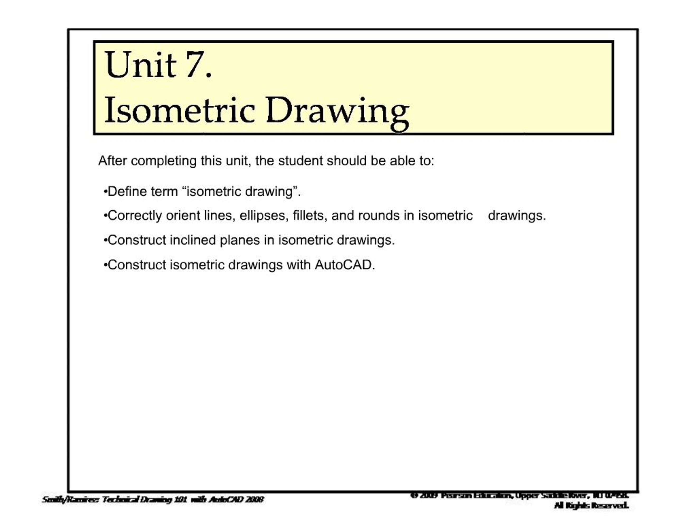 PPT - Unit 7. Isometric Drawing PowerPoint Presentation, free download ...