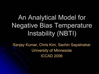 PPT - NBTI(Negative Bias Temperature Instability) PowerPoint ...