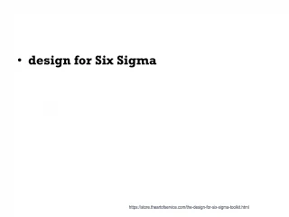 PPT - Design for Six Sigma PowerPoint Presentation, free download - ID ...