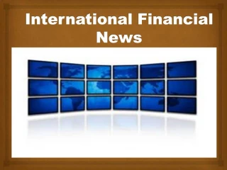 PPT - International News Flow PowerPoint Presentation, free download ...
