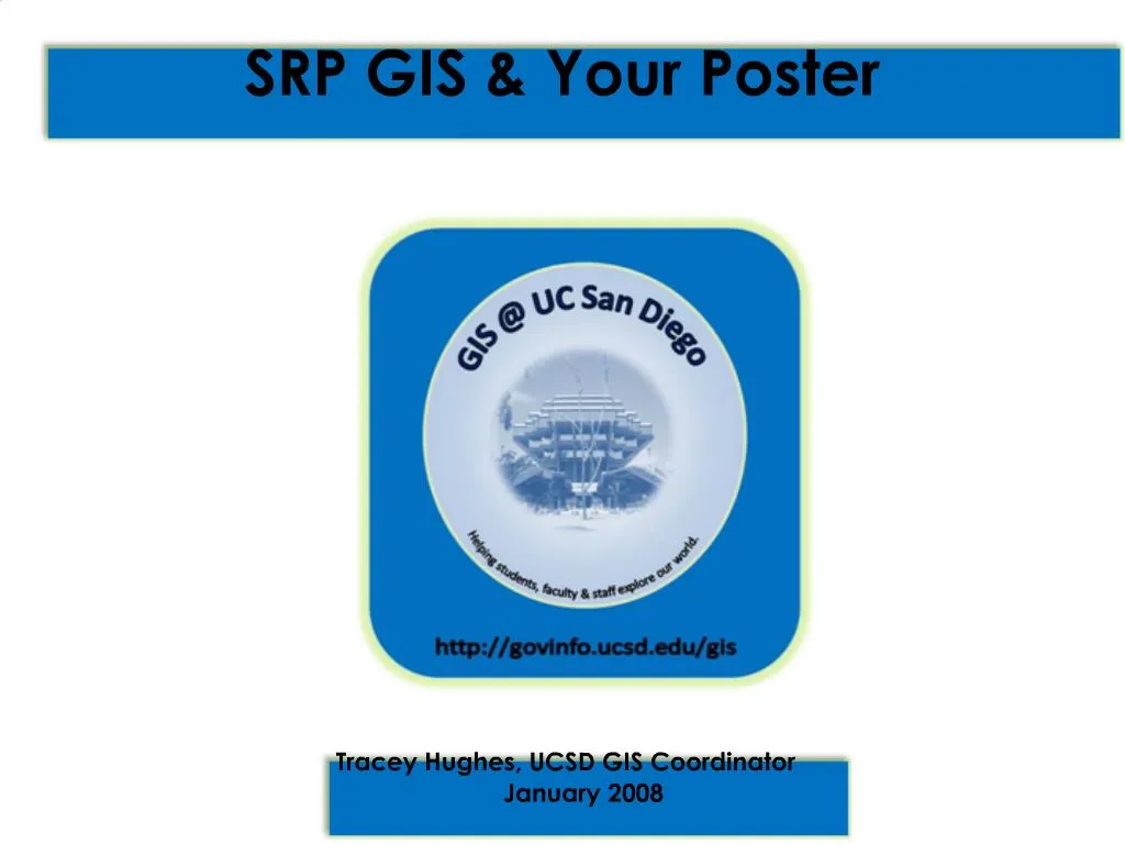 PPT - SRP GIS Your Poster PowerPoint Presentation, free download - ID ...