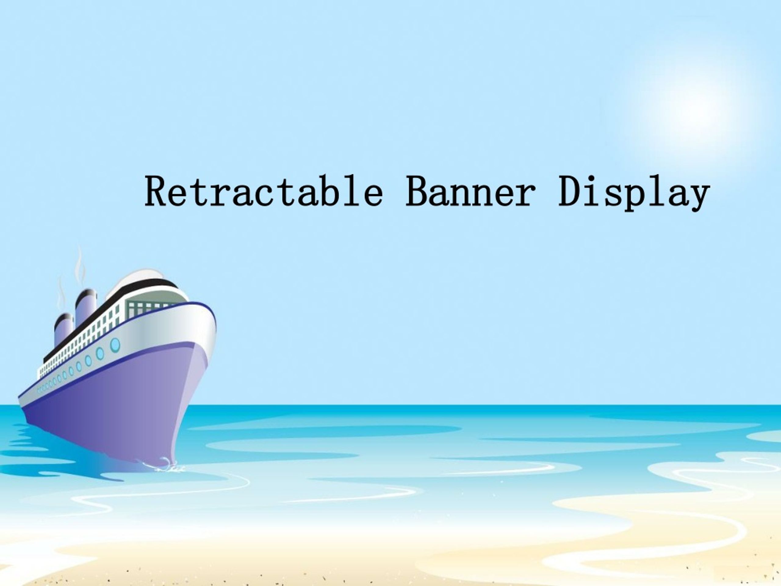 PPT - Retractable Banner Display PowerPoint Presentation, free download ...