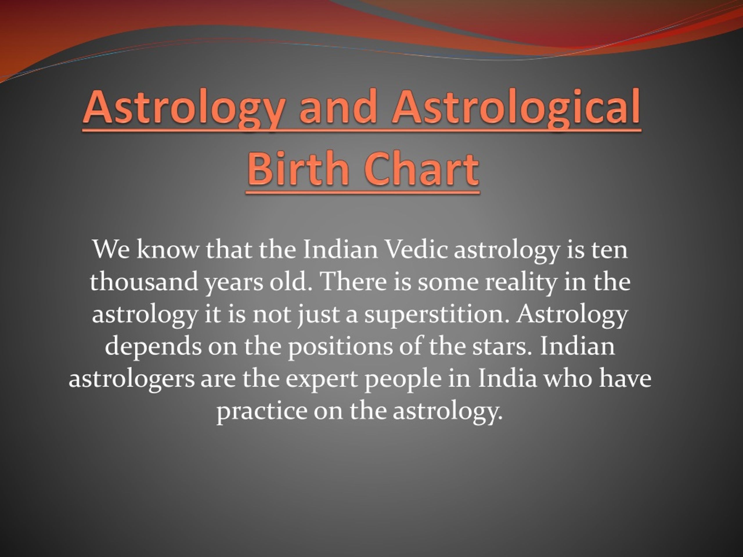 PPT - Astrology and Astrological Birth Chart PowerPoint Presentation ...