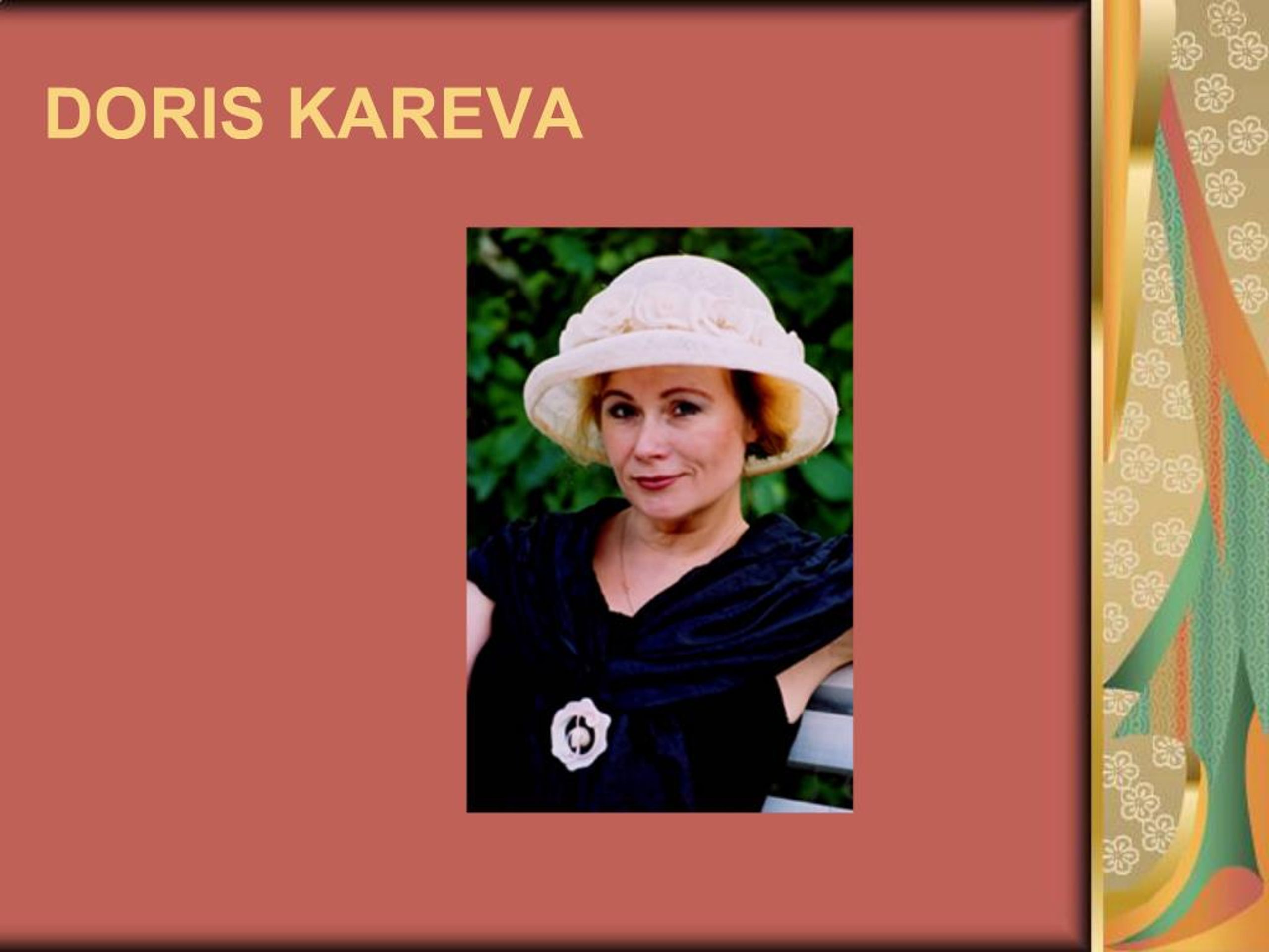 PPT - DORIS KAREVA PowerPoint Presentation, free download - ID:1142318
