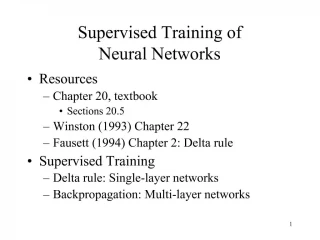 PPT - Supervised Learning in Neural Networks PowerPoint Presentation ...