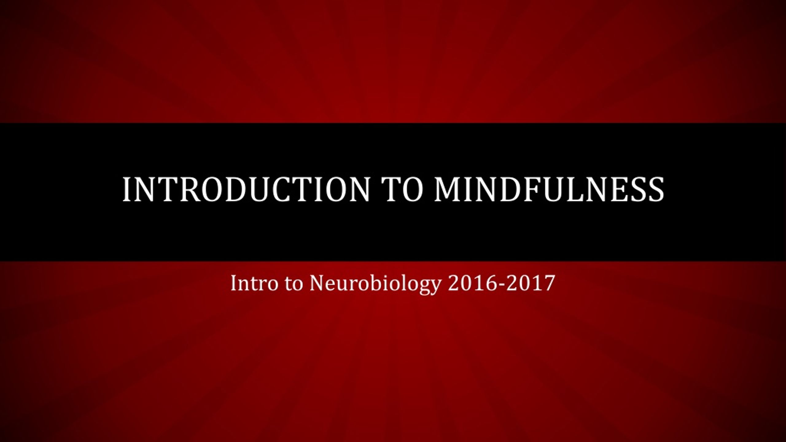 PPT - Exploring Mindfulness and Mindsight Together PowerPoint Presentation - ID:1145308