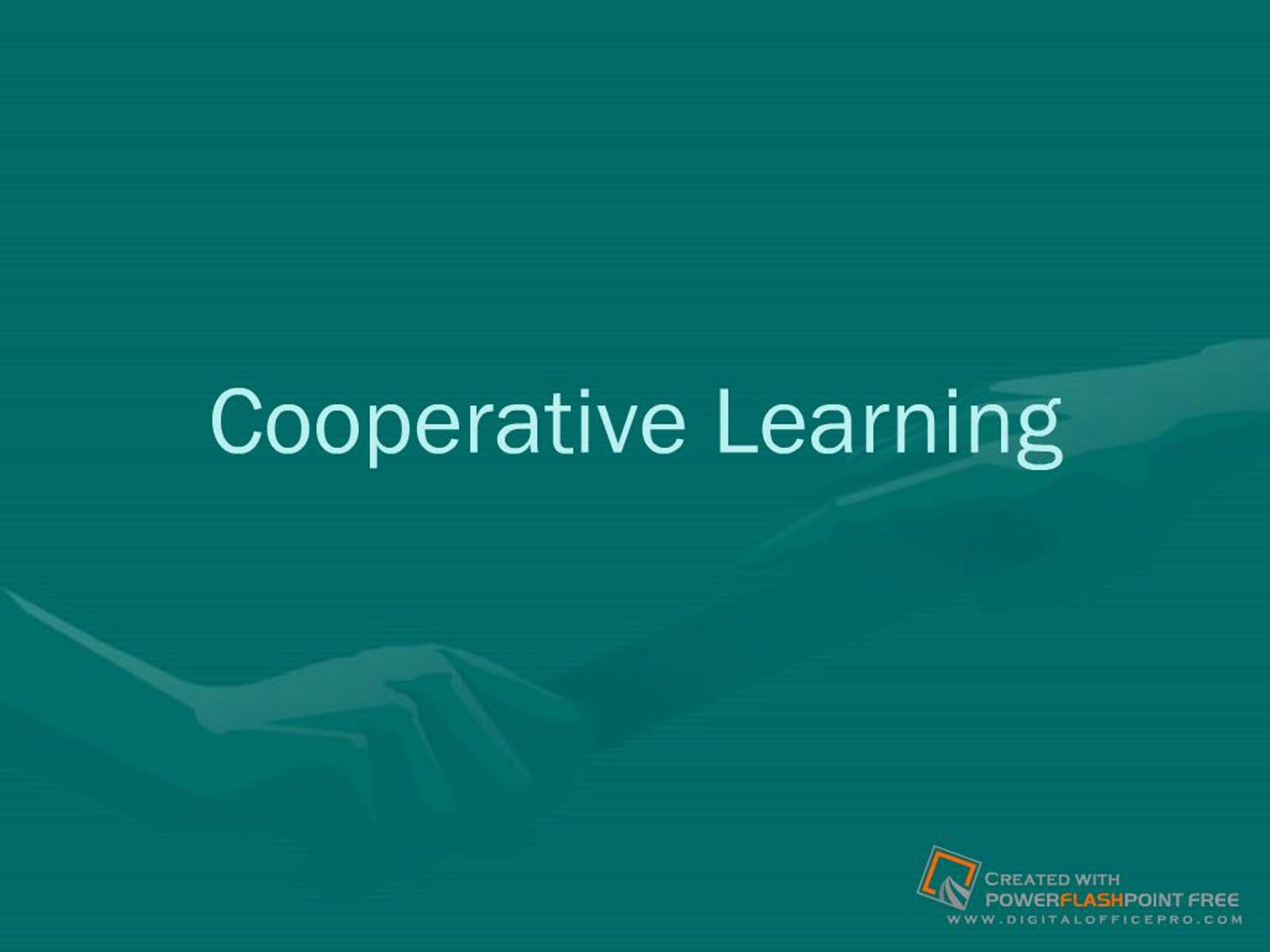 PPT - Cooperative Learning PowerPoint Presentation, free download - ID ...