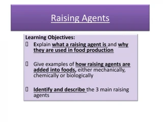 PPT - Raising Agents PowerPoint Presentation, free download - ID:251392